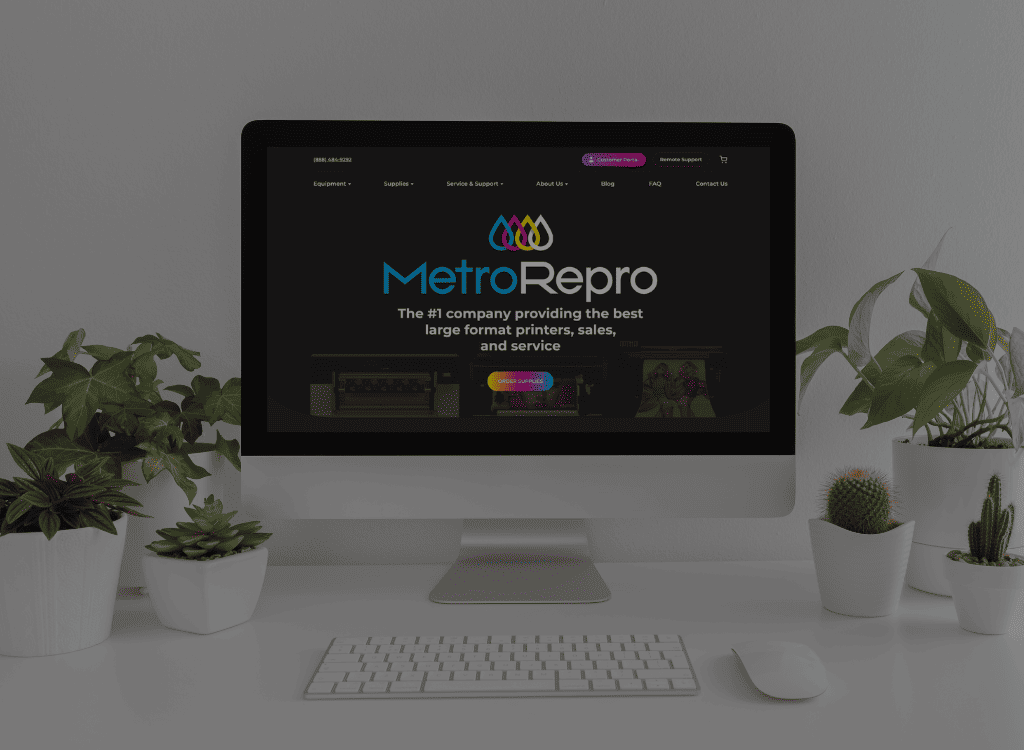 New Website Designed and Launched for Metro Repro